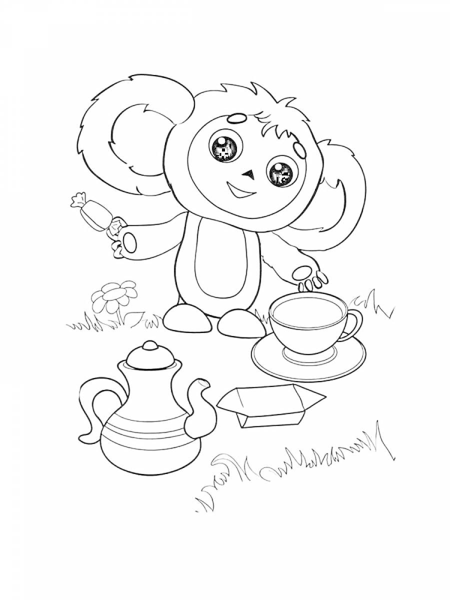 Раскраски чебурашка: 411 раскрасок - скачать или распечатать бесплатно