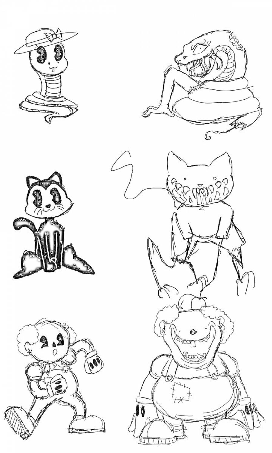 Раскраски Dark Deception: 17 раскрасок - скачать или распечатать бесплатно