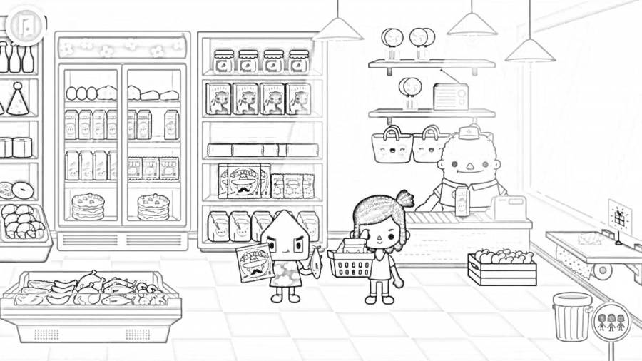 Раскраски Тока Бока: 602 раскраски - скачать или распечатать бесплатно