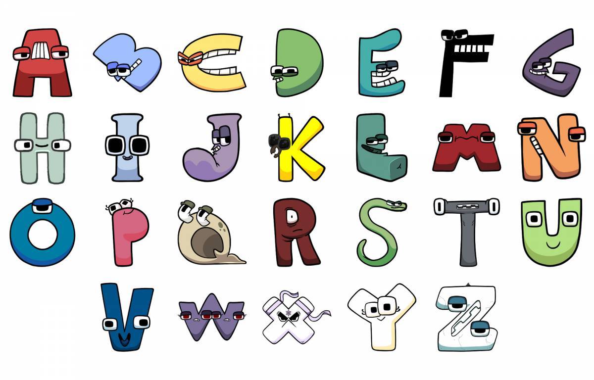 Картинки Алфавит лора (36 шт.) - #80