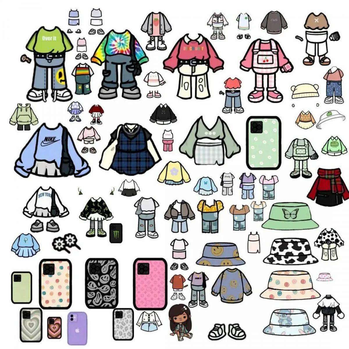 Картинки Одежда тока бока отдельно (39 шт.) - #13819