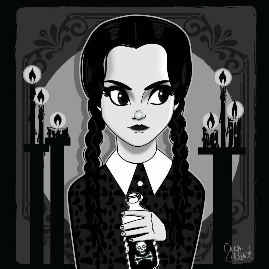 Картинки Семейка аддамс для детей (39 шт.) - #9422