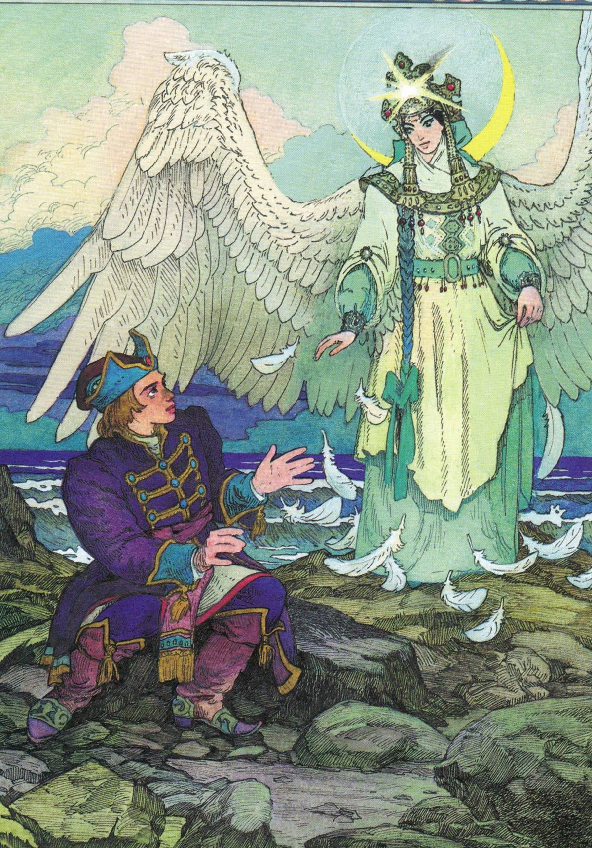 Картинки Царевна лебедь из сказки о царе салтане (39 шт.) - #7911