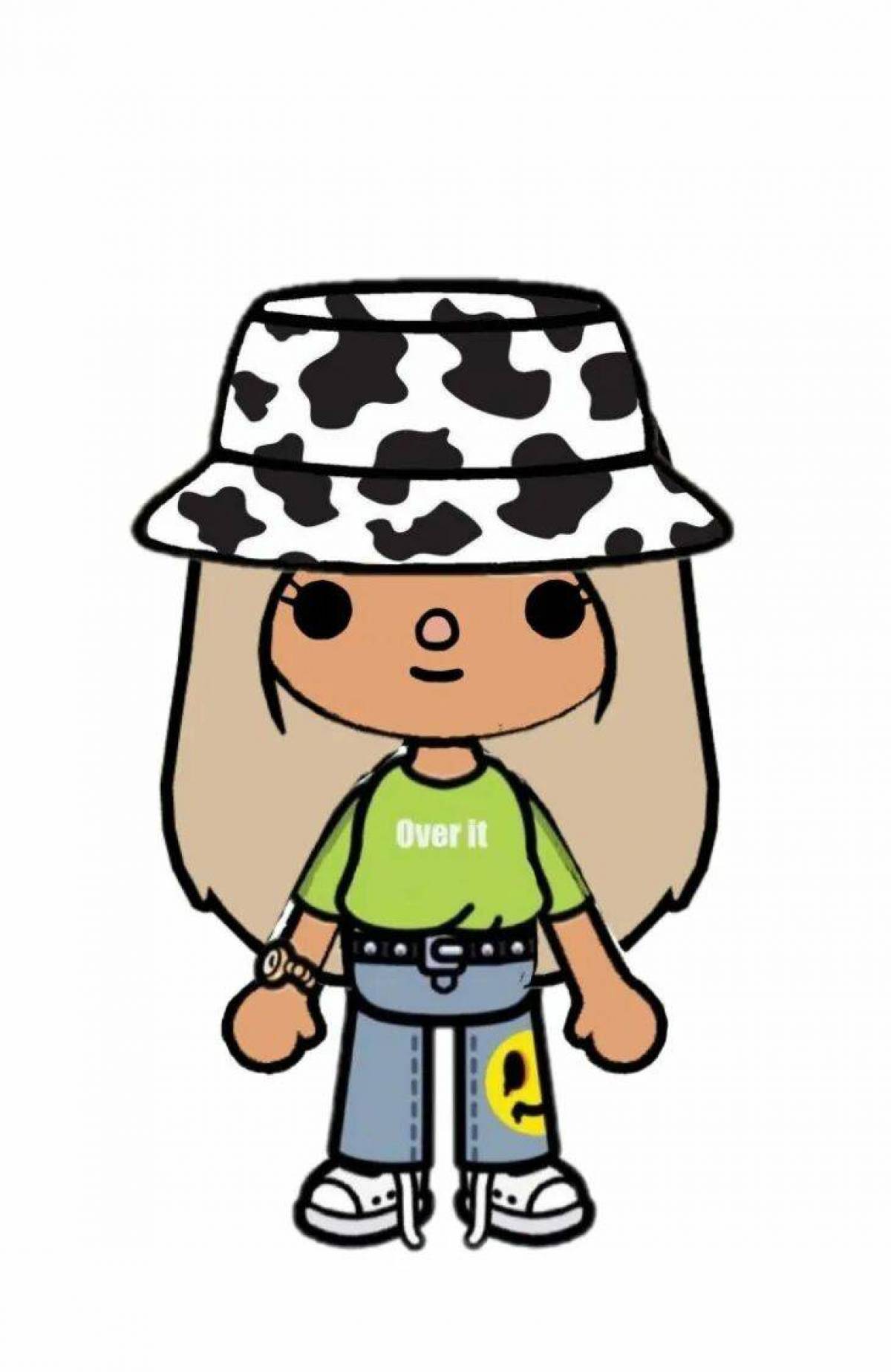 Картинки Тока бока для девочек персонажи с одеждой (38 шт.) - #2054