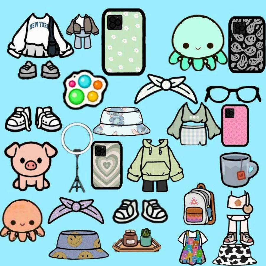 Картинки Тока бока предметы (37 шт.) - #3083