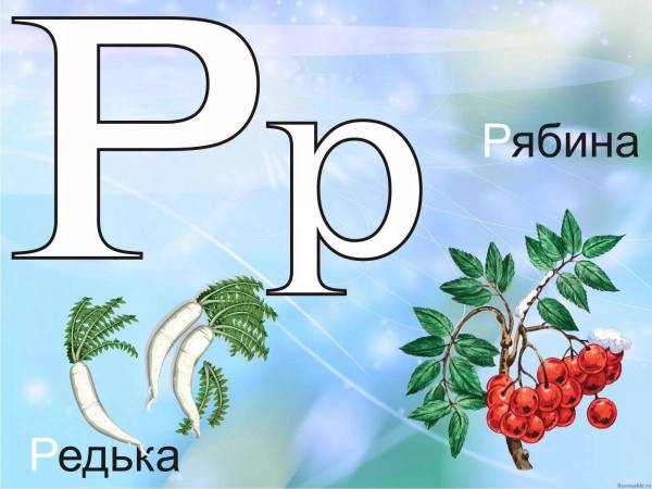 Картинки Буква р для дошкольников (39 шт.) - #9876