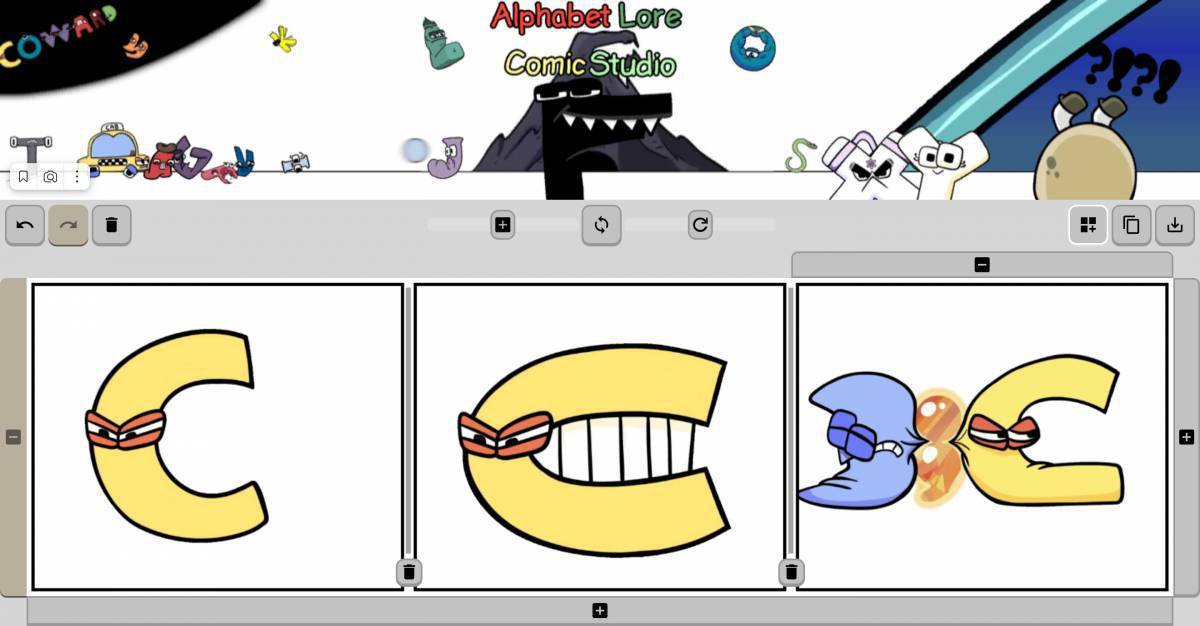 Картинки Alphabet lore (31 шт.) - #508